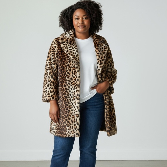 August Max | Jackets & Coats | August Max Woman Vintage Animal Print ...